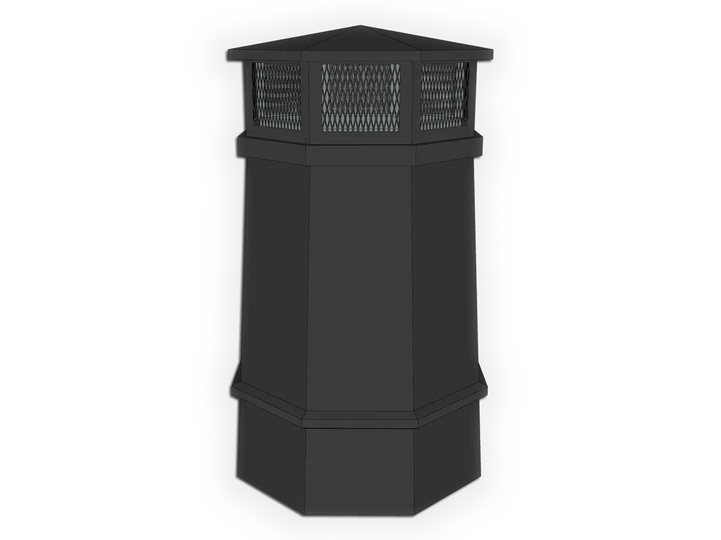 Stylish Octagonal Chimney Pot for Your Home